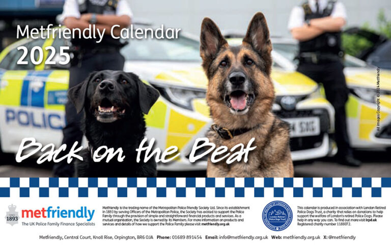 Sponsored Calendar - Police Friendly & Metfriendly
